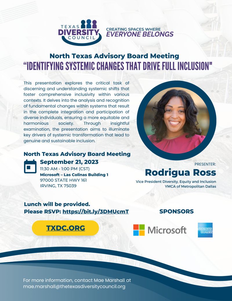 Texas Diversity Council on LinkedIn: #txdc #diversity #microsoft #amex Texas Diversity Council on LinkedIn: #txdc #diversity #microsoft #amex