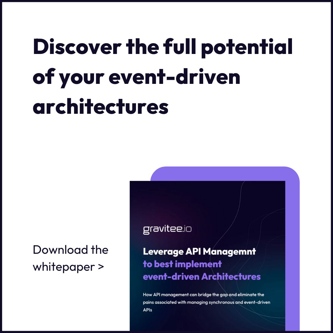 Gravitee on LinkedIn: Leverage API Management to best implement Event ... Gravitee on LinkedIn: Leverage API Management to best implement Event ...