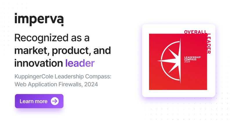 Imperva on LinkedIn: Imperva is an overall leader in the 2024 ... Imperva on LinkedIn: Imperva is an overall leader in the 2024 ...