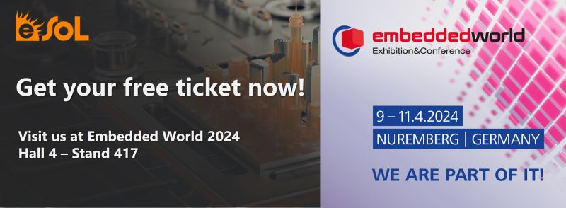 eSOL on LinkedIn: #embedded #rtos #hypervisor #emdeddedworld #ew24 eSOL on LinkedIn: #embedded #rtos #hypervisor #emdeddedworld #ew24