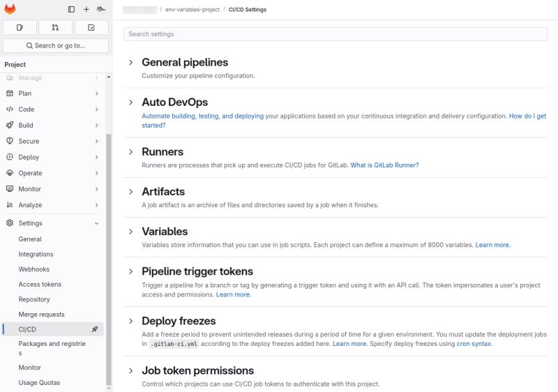 Working with GitLab Environment Variables: Step-by-Step - Configu | Configu Working with GitLab Environment Variables: Step-by-Step - Configu | Configu