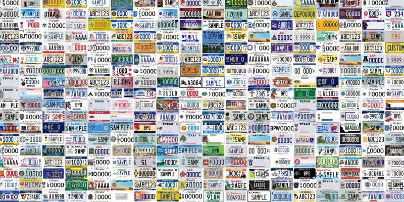All of the 8,331 License Plates in America | Douglass Ergood Sr. All of the 8,331 License Plates in America | Douglass Ergood Sr.