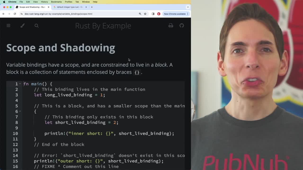 What is scope and shadowing in Rust? | Stephen Blum posted on the topic ... What is scope and shadowing in Rust? | Stephen Blum posted on the topic ...