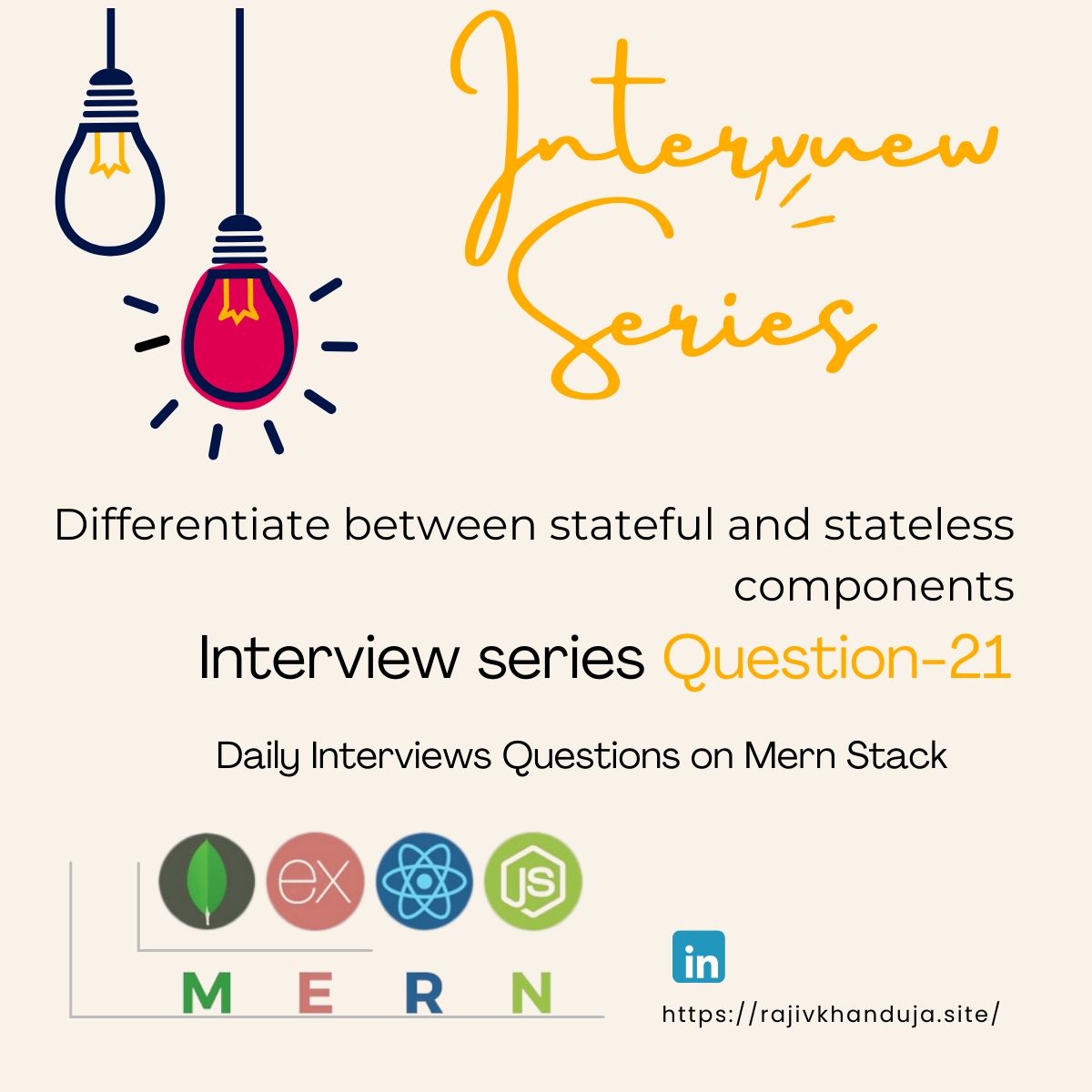 Interview Question Series 21: Stateful vs. Stateless Components in ... Interview Question Series 21: Stateful vs. Stateless Components in ...
