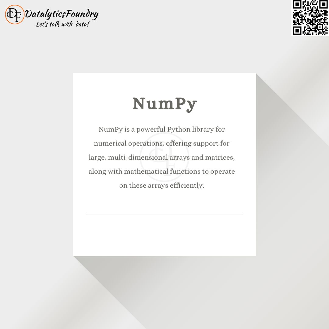 Boost Your Business with NumPy | Datalyticsfoundry posted on the topic ... Boost Your Business with NumPy | Datalyticsfoundry posted on the topic ...