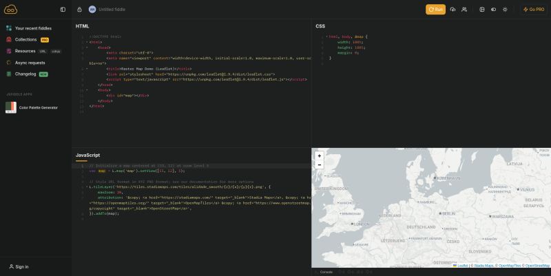 Stadia Maps on LinkedIn: #mapping #maps #leaflet Stadia Maps on LinkedIn: #mapping #maps #leaflet