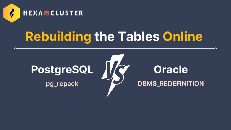 Douglas Hunley on LinkedIn: Rebuilding Tables online using pg_repack in ... Douglas Hunley on LinkedIn: Rebuilding Tables online using pg_repack in ...