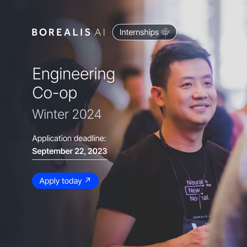 RBC Borealis on LinkedIn: 2024 Winter Student Opportunities Borealis AI ... RBC Borealis on LinkedIn: 2024 Winter Student Opportunities Borealis AI ...