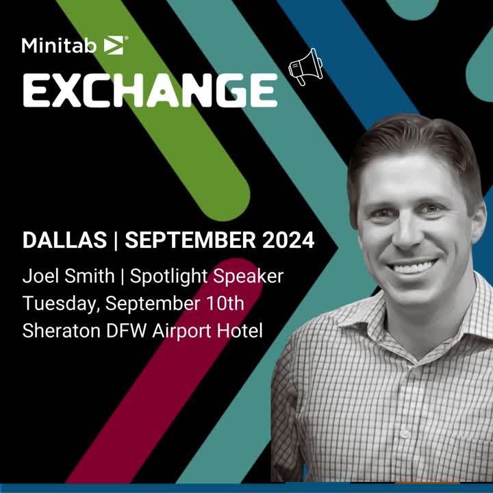 Minitab on LinkedIn: #minitab #dallas #minitabexchange #guestspeaker Minitab on LinkedIn: #minitab #dallas #minitabexchange #guestspeaker