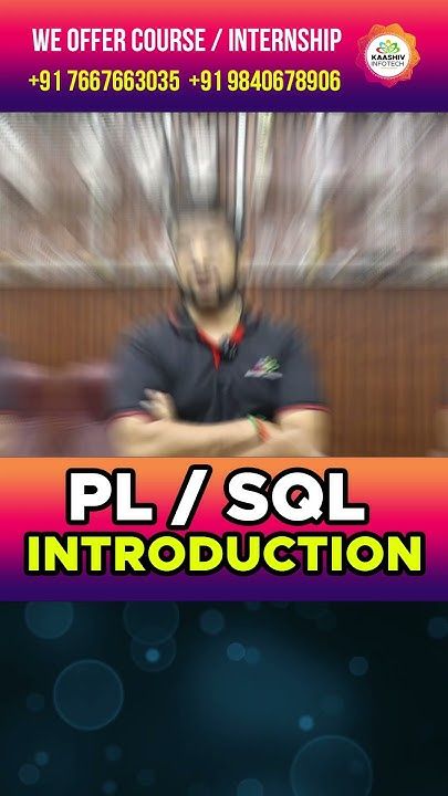 KaaShiv InfoTech on LinkedIn: ⛁PLSQL tutorial for beginners in Tamil # ... KaaShiv InfoTech on LinkedIn: ⛁PLSQL tutorial for beginners in Tamil # ...
