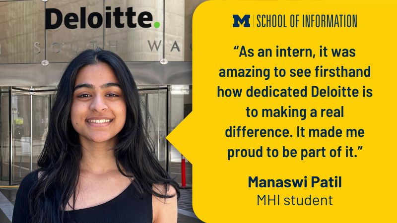 University of Michigan - School of Information on LinkedIn: Manaswi ... University of Michigan - School of Information on LinkedIn: Manaswi ...