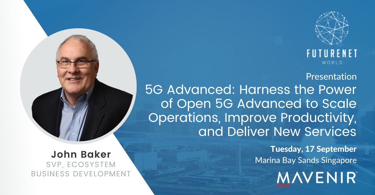 Mavenir on LinkedIn: #openran #5g #5gadvanced #singapore Mavenir on LinkedIn: #openran #5g #5gadvanced #singapore