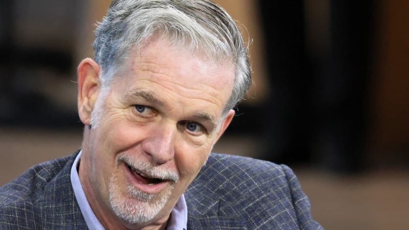 CNBC on LinkedIn: Reed Hastings sells $1.1 billion in Netflix shares CNBC on LinkedIn: Reed Hastings sells $1.1 billion in Netflix shares