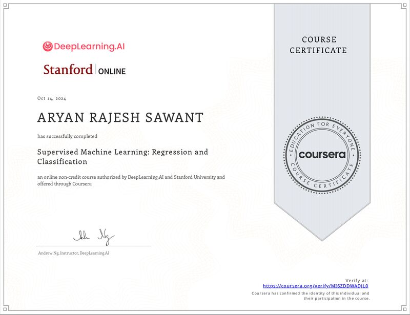Aryan Sawant on LinkedIn: #machinelearning #artificialintelligence #ai ... Aryan Sawant on LinkedIn: #machinelearning #artificialintelligence #ai ...