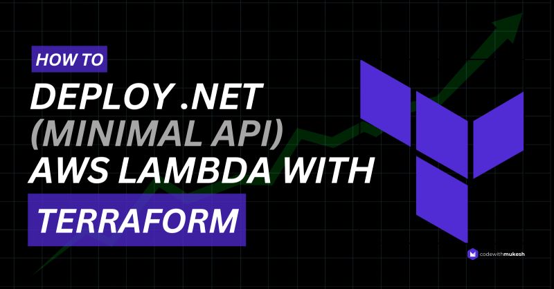 Deploying a .NET 8 AWS Lambda with Terraform is straightforward and ... Deploying a .NET 8 AWS Lambda with Terraform is straightforward and ...