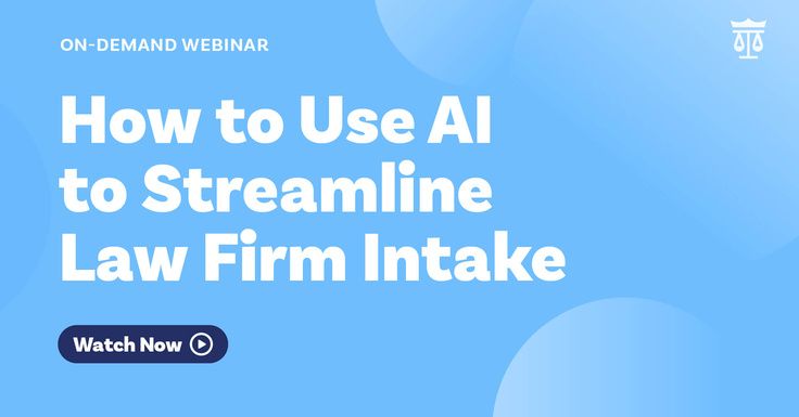 Scott Clasen on LinkedIn: How to Use AI to Streamline Law Firm Intake ... Scott Clasen on LinkedIn: How to Use AI to Streamline Law Firm Intake ...