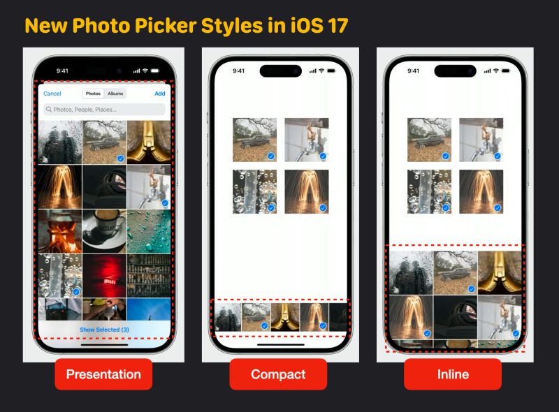 Lee Kah Seng on LinkedIn: Apple introduced 3 photo picker styles in iOS ... Lee Kah Seng on LinkedIn: Apple introduced 3 photo picker styles in iOS ...
