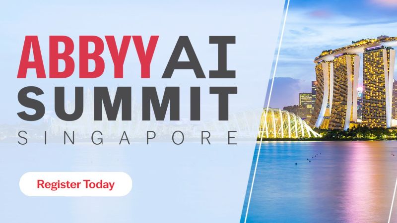 Elias Abdo on LinkedIn: ABBYY AI Summit is coming to Singapore! Join us ... Elias Abdo on LinkedIn: ABBYY AI Summit is coming to Singapore! Join us ...