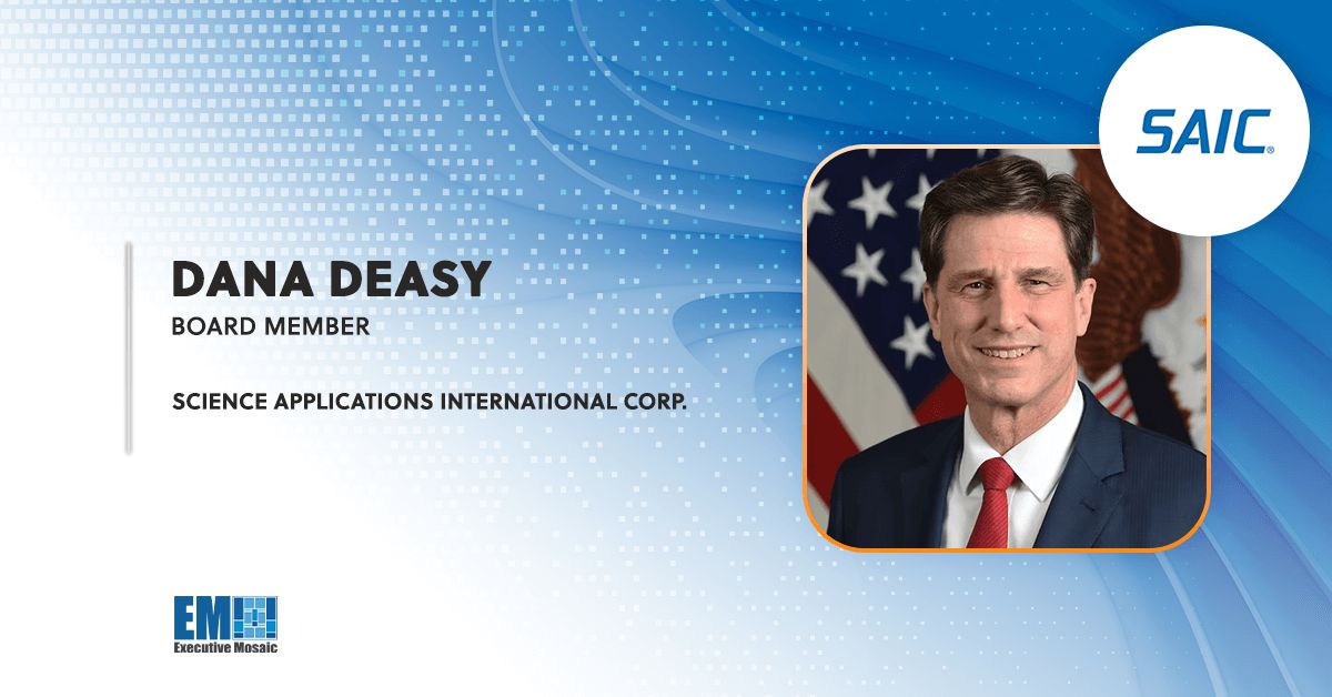 Executive Mosaic on LinkedIn: Former DOD CIO Dana Deasy Joins SAIC Board Executive Mosaic on LinkedIn: Former DOD CIO Dana Deasy Joins SAIC Board