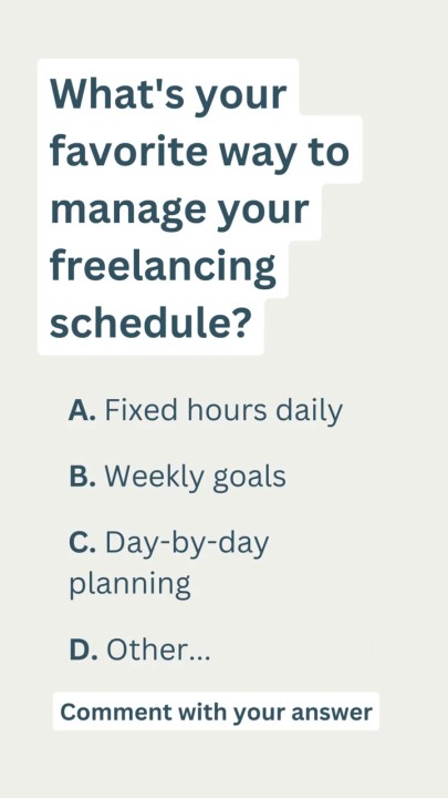 How do you manage your time? - Freelancers | Jamie Brindle posted on ... How do you manage your time? - Freelancers | Jamie Brindle posted on ...