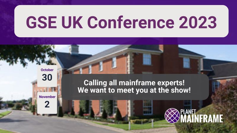 Planet Mainframe on LinkedIn: #gseuk #mainframe #planetmainframe Planet Mainframe on LinkedIn: #gseuk #mainframe #planetmainframe