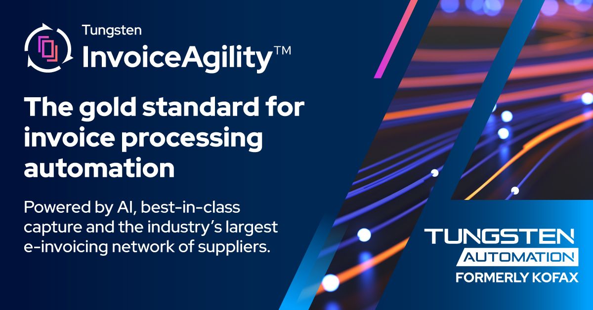 Tungsten Automation on LinkedIn: #tungstenautomation #invoiceautomation ... Tungsten Automation on LinkedIn: #tungstenautomation #invoiceautomation ...
