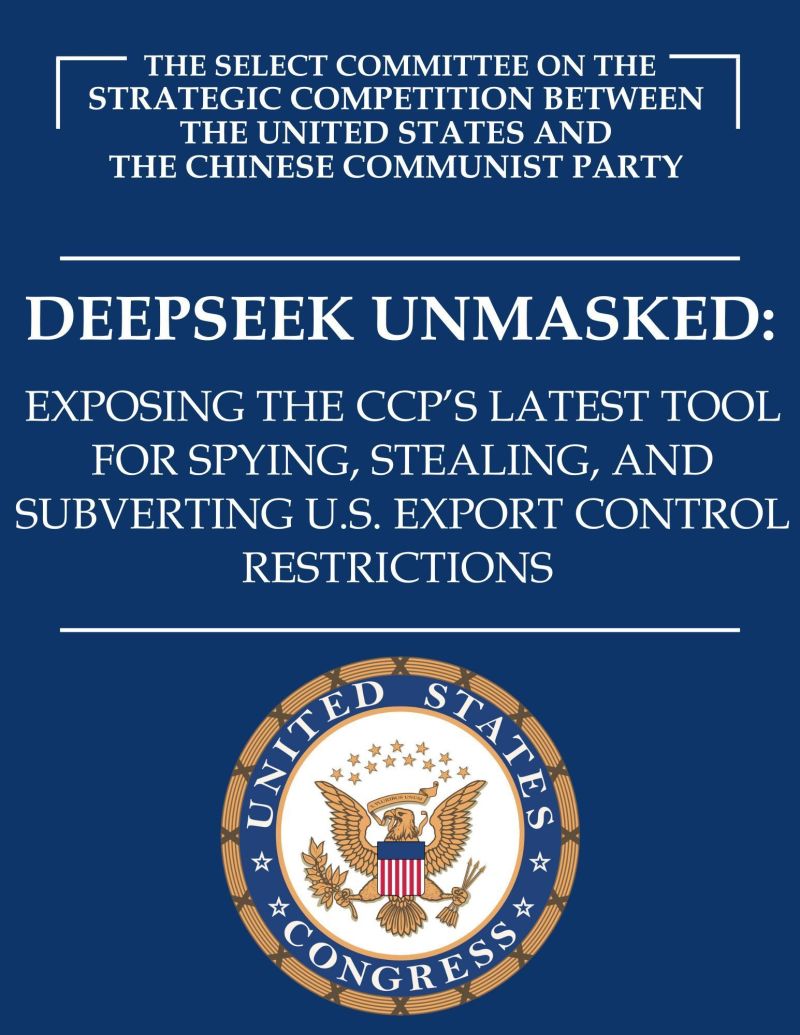 DeepSeek report reveals China's data manipulation and AI theft | Shay ... DeepSeek report reveals China's data manipulation and AI theft | Shay ...