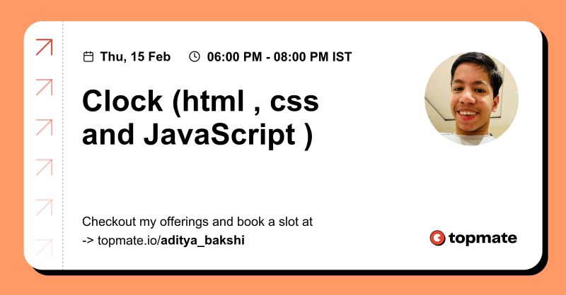 Aditya Bakshi on LinkedIn: Clock (html , css and JavaScript ) with ... Aditya Bakshi on LinkedIn: Clock (html , css and JavaScript ) with ...