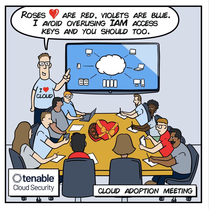 Patrick Ramseier on LinkedIn: Tenable Cloud Security Comic: Roses are ... Patrick Ramseier on LinkedIn: Tenable Cloud Security Comic: Roses are ...