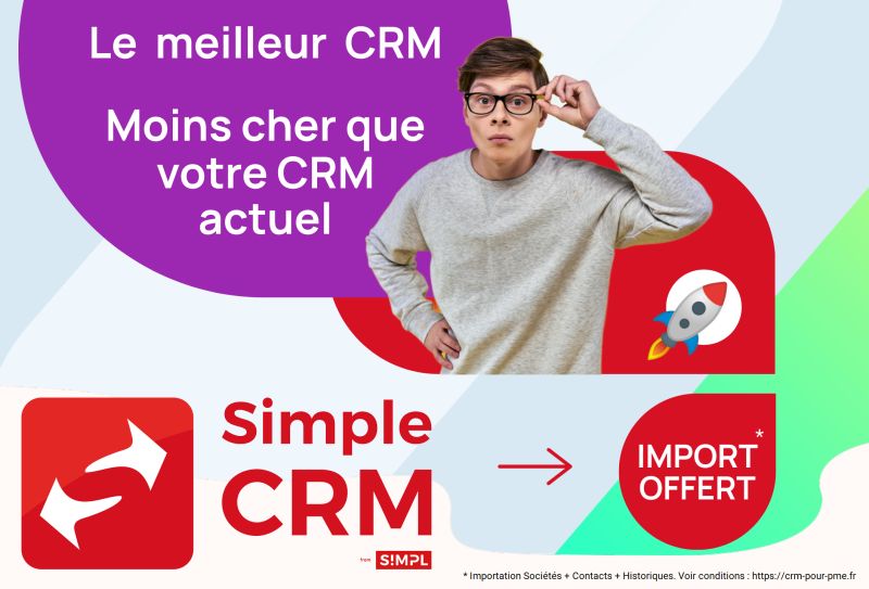 Simple CRM : the happiness at work posted on LinkedIn Simple CRM : the happiness at work posted on LinkedIn