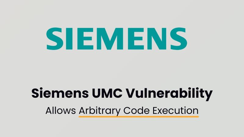 iSecurity Social on LinkedIn: Siemens UMC Vulnerability Let Remote ... iSecurity Social on LinkedIn: Siemens UMC Vulnerability Let Remote ...
