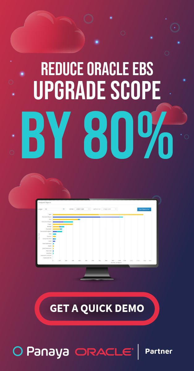 Panaya on LinkedIn: Oracle EBS (E-Business Suite) Upgrade Panaya on LinkedIn: Oracle EBS (E-Business Suite) Upgrade