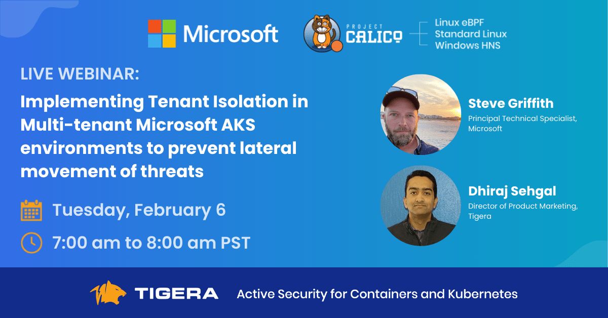 Tigera on LinkedIn: Implementing Tenant Isolation in Multi-tenant ... Tigera on LinkedIn: Implementing Tenant Isolation in Multi-tenant ...