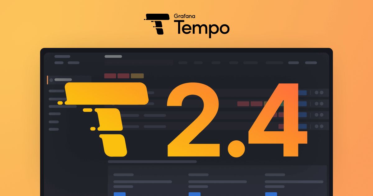 Grafana Labs on LinkedIn: Grafana Tempo 2.4 release: TraceQL metrics ... Grafana Labs on LinkedIn: Grafana Tempo 2.4 release: TraceQL metrics ...