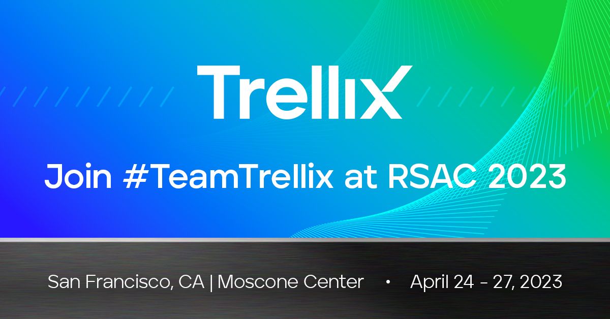 Tonya W. on LinkedIn: Join #TeamTrellix at RSAC 2023 Tonya W. on LinkedIn: Join #TeamTrellix at RSAC 2023