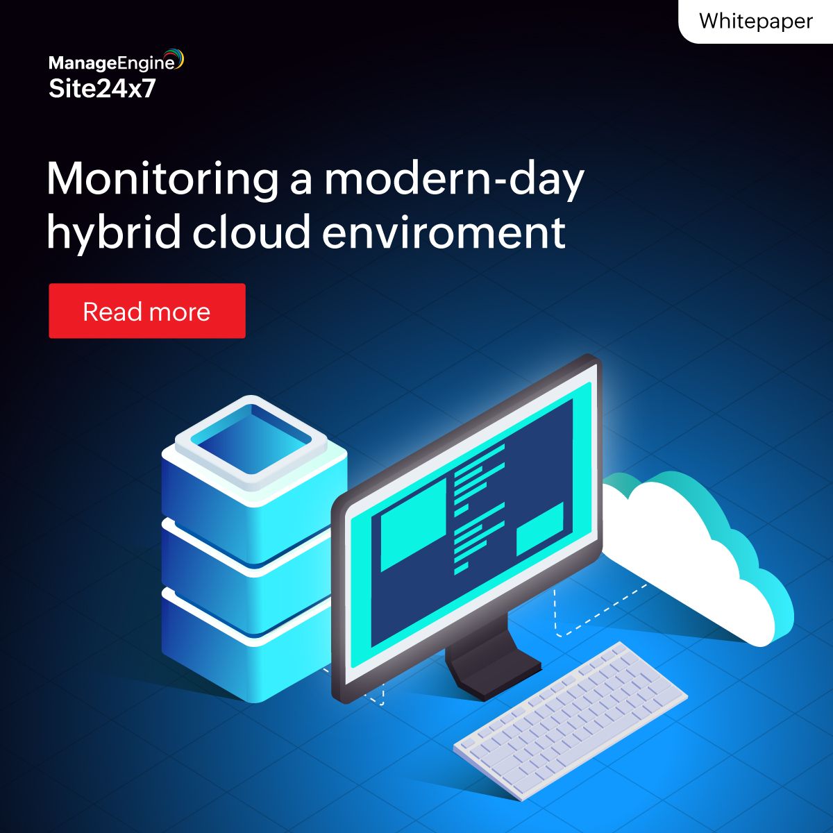 ManageEngine Site24x7 on LinkedIn: #cloudmonitoring #hybridinfrastructure ManageEngine Site24x7 on LinkedIn: #cloudmonitoring #hybridinfrastructure