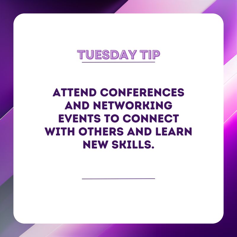 What conference and networking events have you attended recently ... What conference and networking events have you attended recently ...