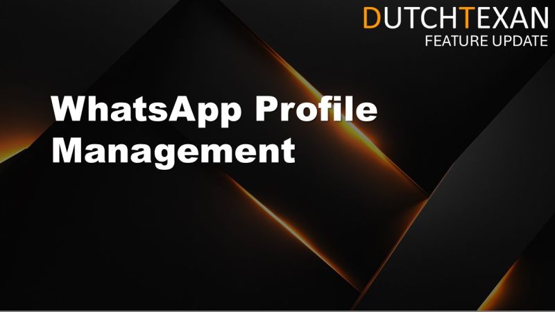 Mark Wieggers on LinkedIn: WhatsApp Profile Management Mark Wieggers on LinkedIn: WhatsApp Profile Management