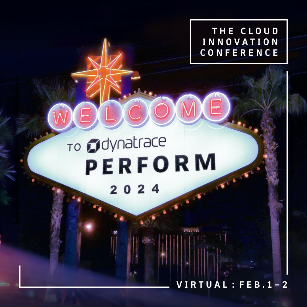Dynatrace on LinkedIn: Perform 2025 - Attend virtually | Dynatrace Perform Dynatrace on LinkedIn: Perform 2025 - Attend virtually | Dynatrace Perform