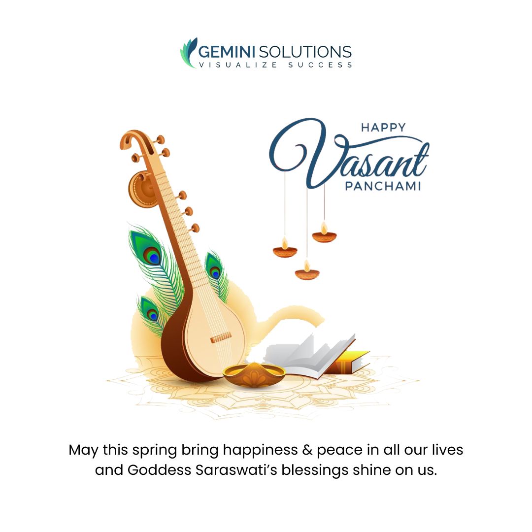 Happy Vasant Panchami! | Gemini Solutions Pvt Ltd Happy Vasant Panchami! | Gemini Solutions Pvt Ltd