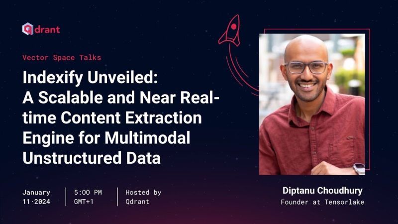 Qdrant on LinkedIn: Vector Space Talks #009 | Diptanu Gon Choudhury ... Qdrant on LinkedIn: Vector Space Talks #009 | Diptanu Gon Choudhury ...