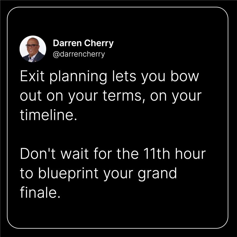 Darren Cherry, CEPA® posted on LinkedIn Darren Cherry, CEPA® posted on LinkedIn
