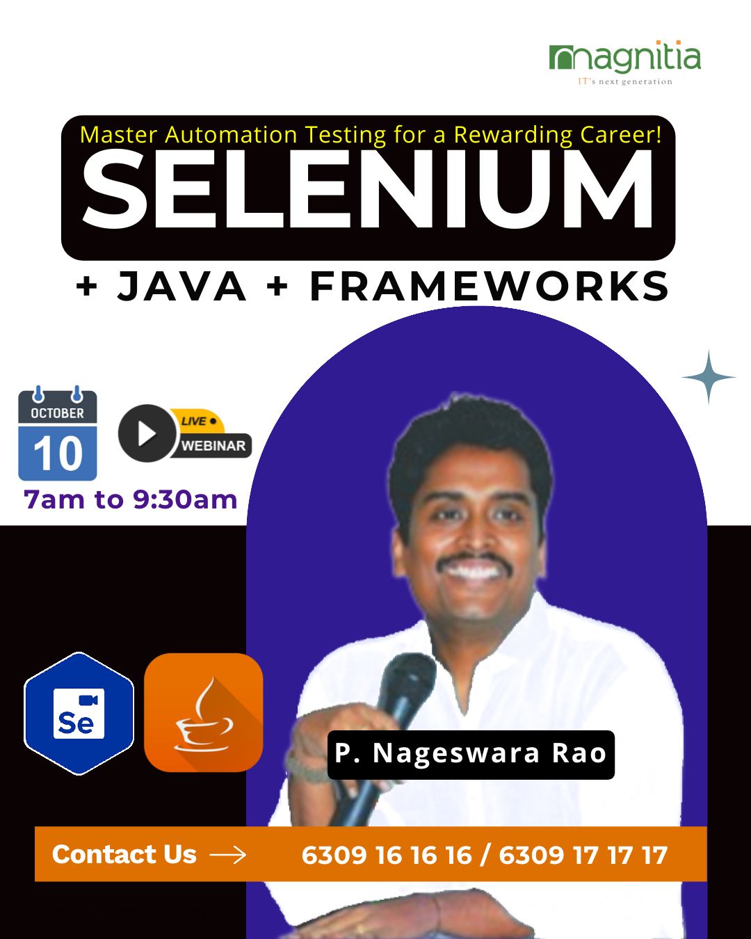 Magnitia on LinkedIn: #selenium #selenium #career #magnitia #java Magnitia on LinkedIn: #selenium #selenium #career #magnitia #java
