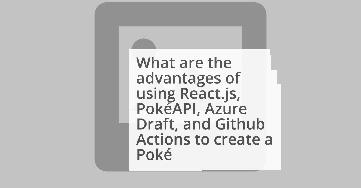 React Jobs on LinkedIn: Build Your Own Pokédex in AKS with ReactJS ... React Jobs on LinkedIn: Build Your Own Pokédex in AKS with ReactJS ...