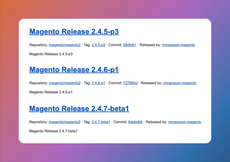Mark Shust on LinkedIn: #magento #magento2 #php #phpdeveloper # ... Mark Shust on LinkedIn: #magento #magento2 #php #phpdeveloper # ...