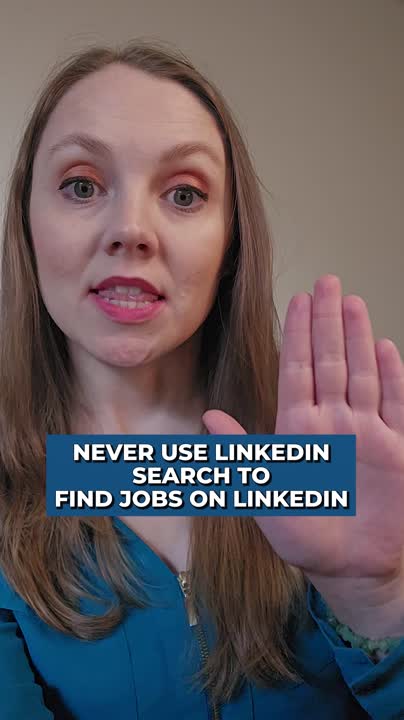 Elizabeth M. Harders, CPRW on LinkedIn: AVOID Using LinkedIn Search To ... Elizabeth M. Harders, CPRW on LinkedIn: AVOID Using LinkedIn Search To ...