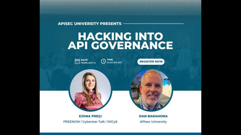 APIsec University on LinkedIn: Hacking into API Governance APIsec University on LinkedIn: Hacking into API Governance