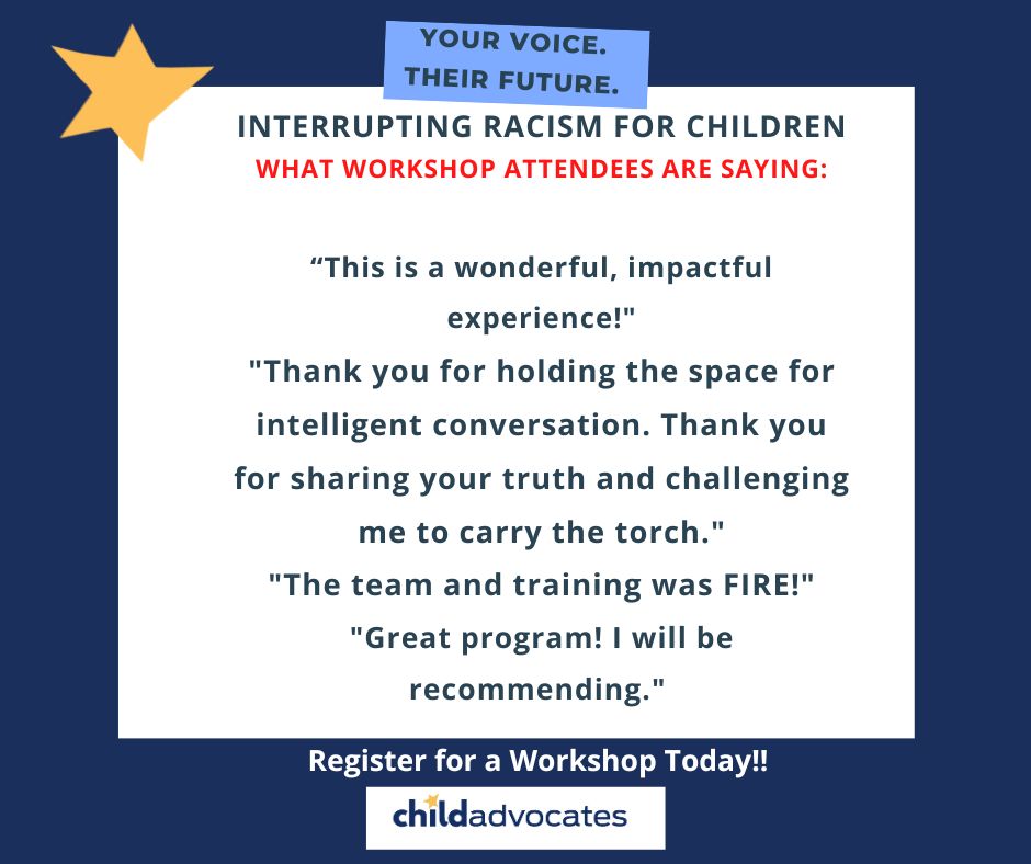 Join our race equity workshop for children | Child Advocates, Inc ... Join our race equity workshop for children | Child Advocates, Inc ...
