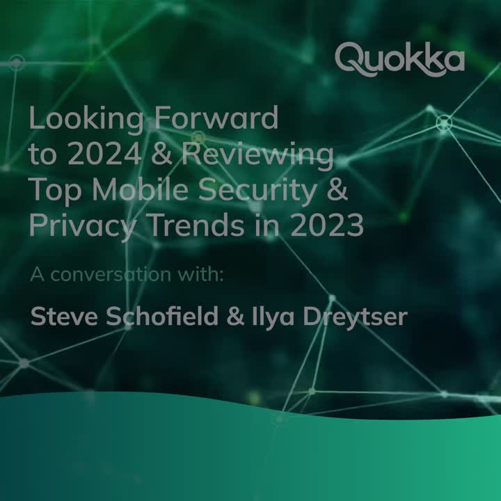 Quokka.io on LinkedIn: #mobilesecurity #mobileappsecurity Quokka.io on LinkedIn: #mobilesecurity #mobileappsecurity