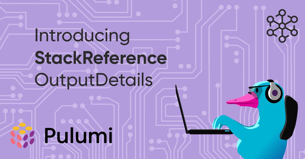 Pulumi on LinkedIn: Streamline access to stack outputs with OutputDetails Pulumi on LinkedIn: Streamline access to stack outputs with OutputDetails